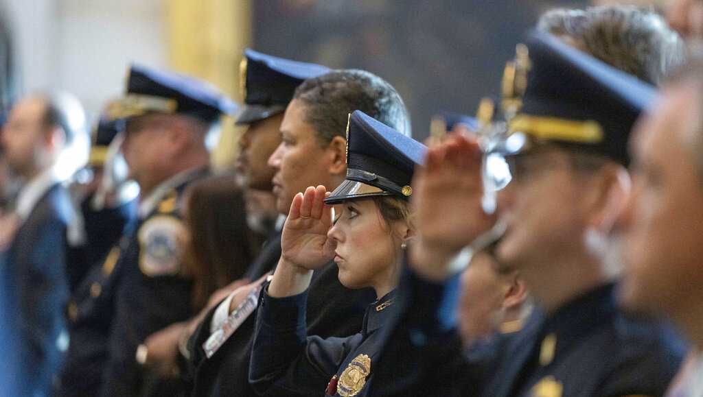 Law enforcement honored for defending Capitol from Trump mob on Jan. 6