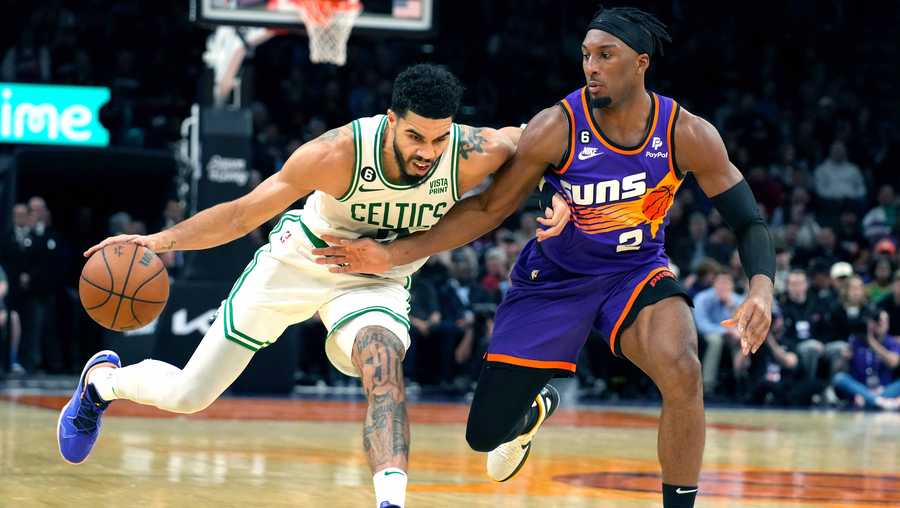 Tatum, Brown lead Celtics to easy 125-98 win over Suns