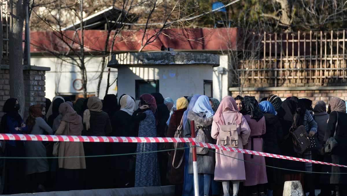 Taliban bar women from university education in Afghanistan