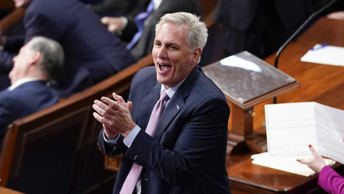 McCarthy elected House speaker in rowdy post-midnight vote McCarthy elected House speaker in rowdy post-midnight vote