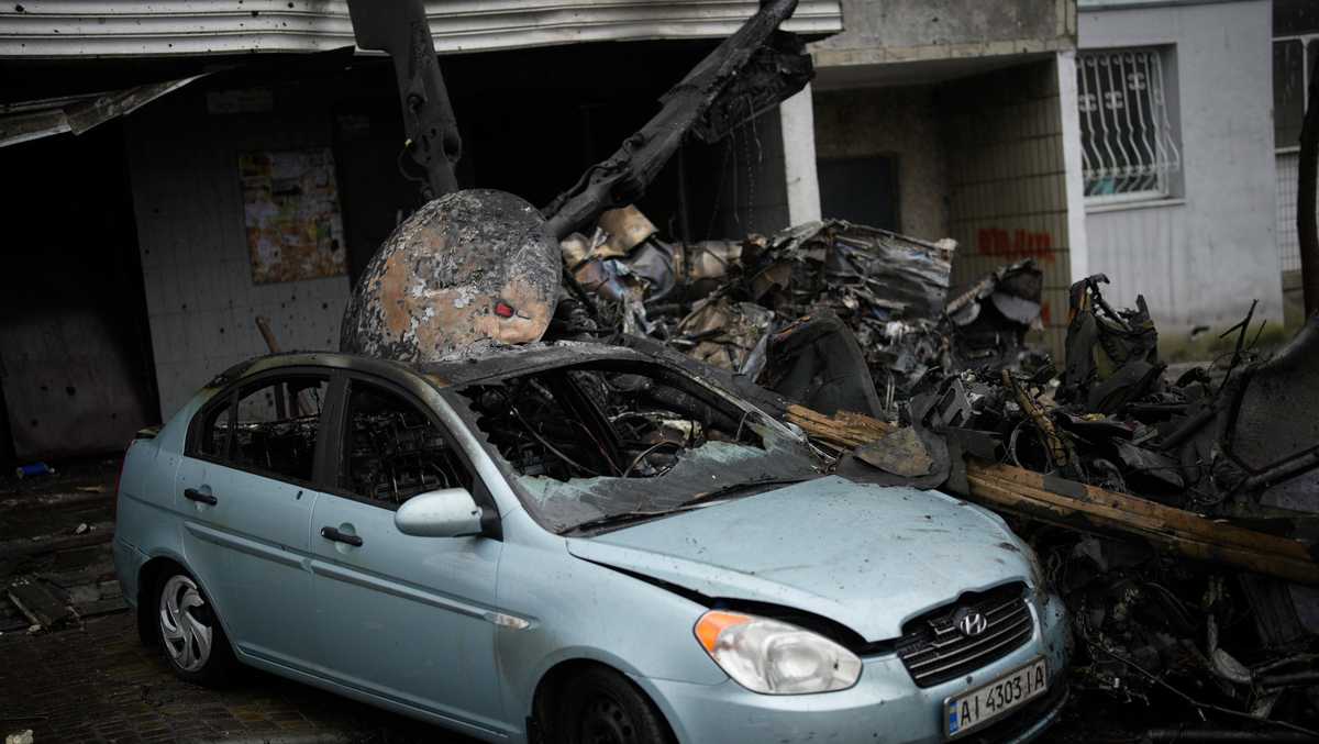 Ukraine interior minister, others killed in helicopter crash near Kyiv