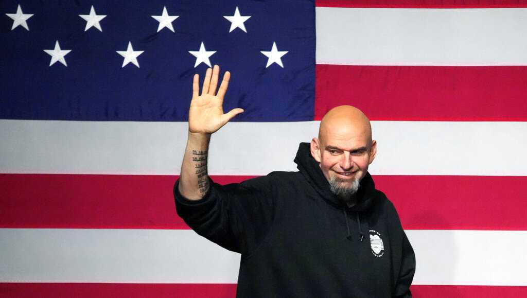 Fetterman in hospital, did not suffer another stroke, office says