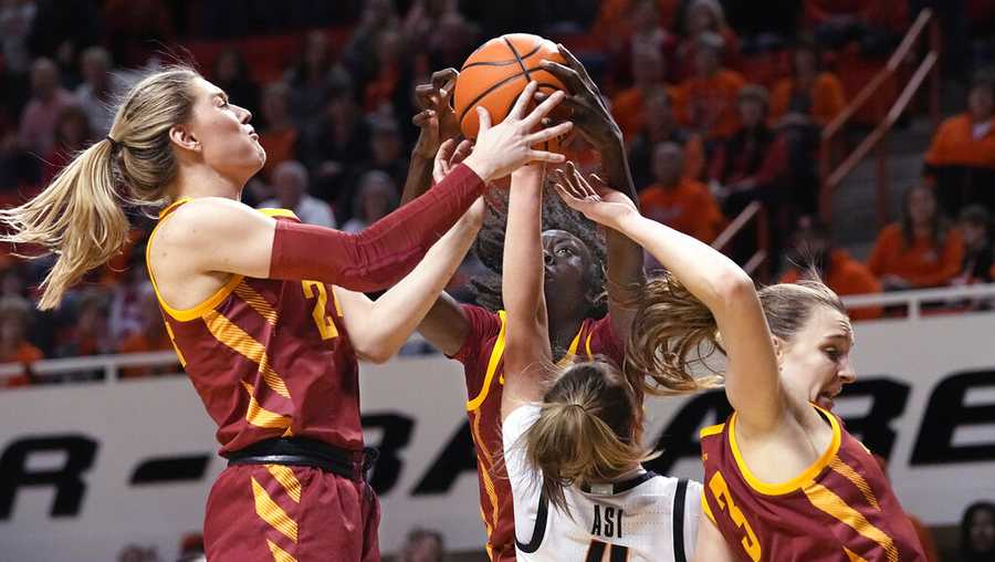 No. 20 Iowa State women suffer tough loss against Oklahoma State