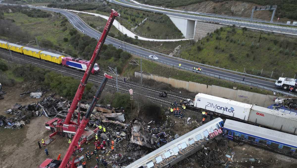 Greece train crash death toll rises to 57 amid search