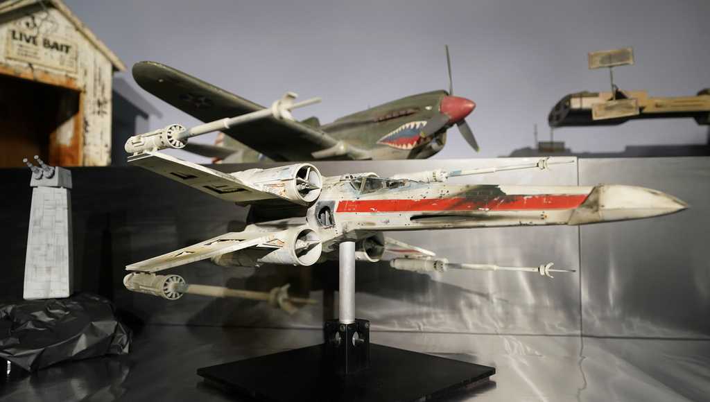 From spaceships to 'Batman' props, a Hollywood model maker's creations and collection up for auction