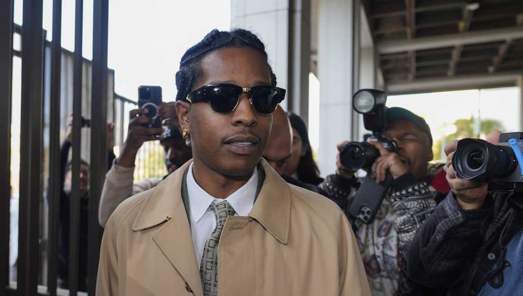 A$AP Rocky decides not to take the stand at his felony assault trial