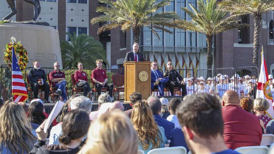 Photos: FSU unity vigil and campus memorials