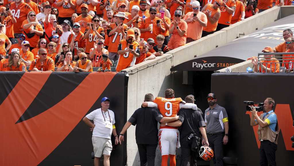 Report: Date set for Joe Burrow to undergo surgery after suffering turf ...