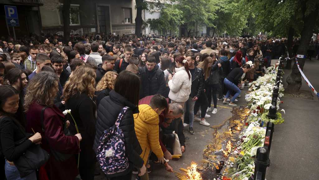 8 fatally shot in Serbia town a day after school shooting
