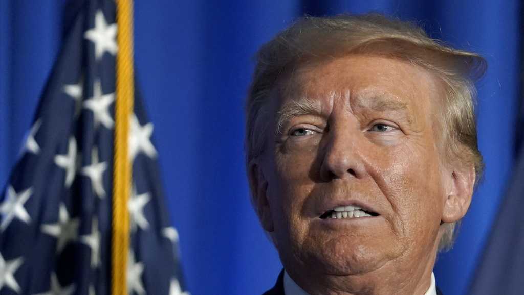 Former President Donald Trump Iowa