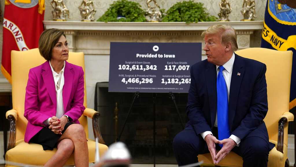 Donald Trump criticizes Gov. Reynolds for her neutral stance with Truth ...
