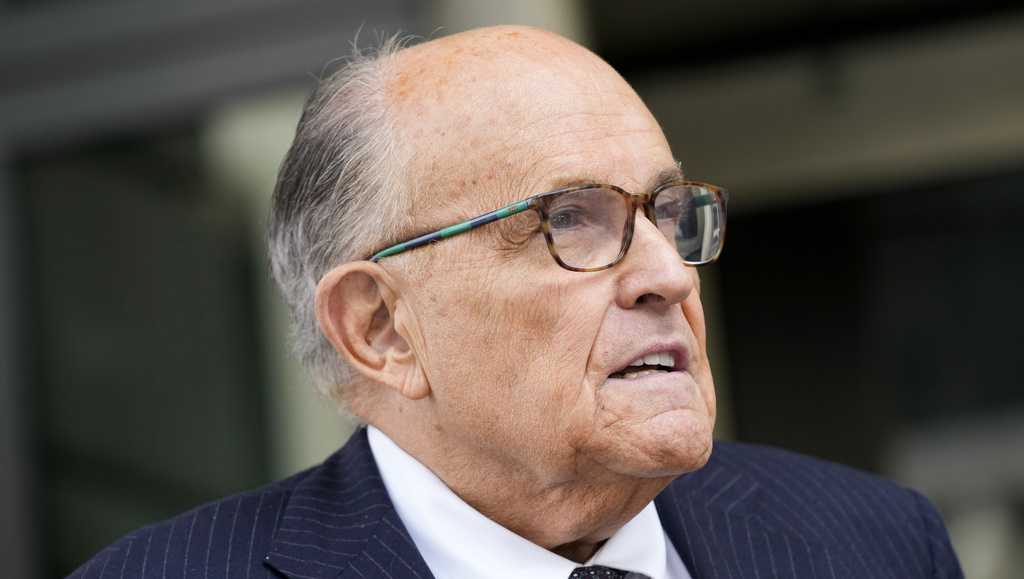 Rudy Giuliani faces charges in the Georgia 2020 election case