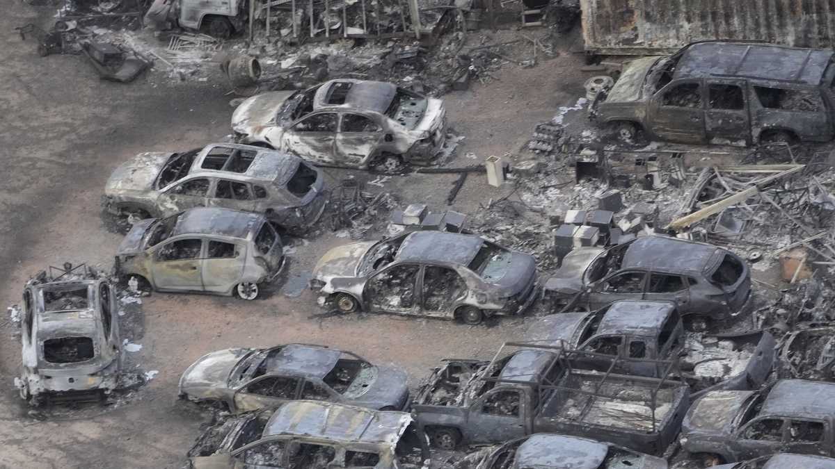 Photos: Nearly a week after Maui wildfire, islanders survey aftermath