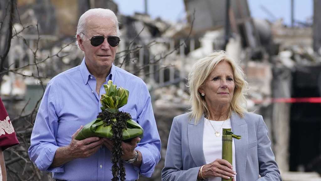 Biden to visit fire-ravaged Maui as search efforts continue