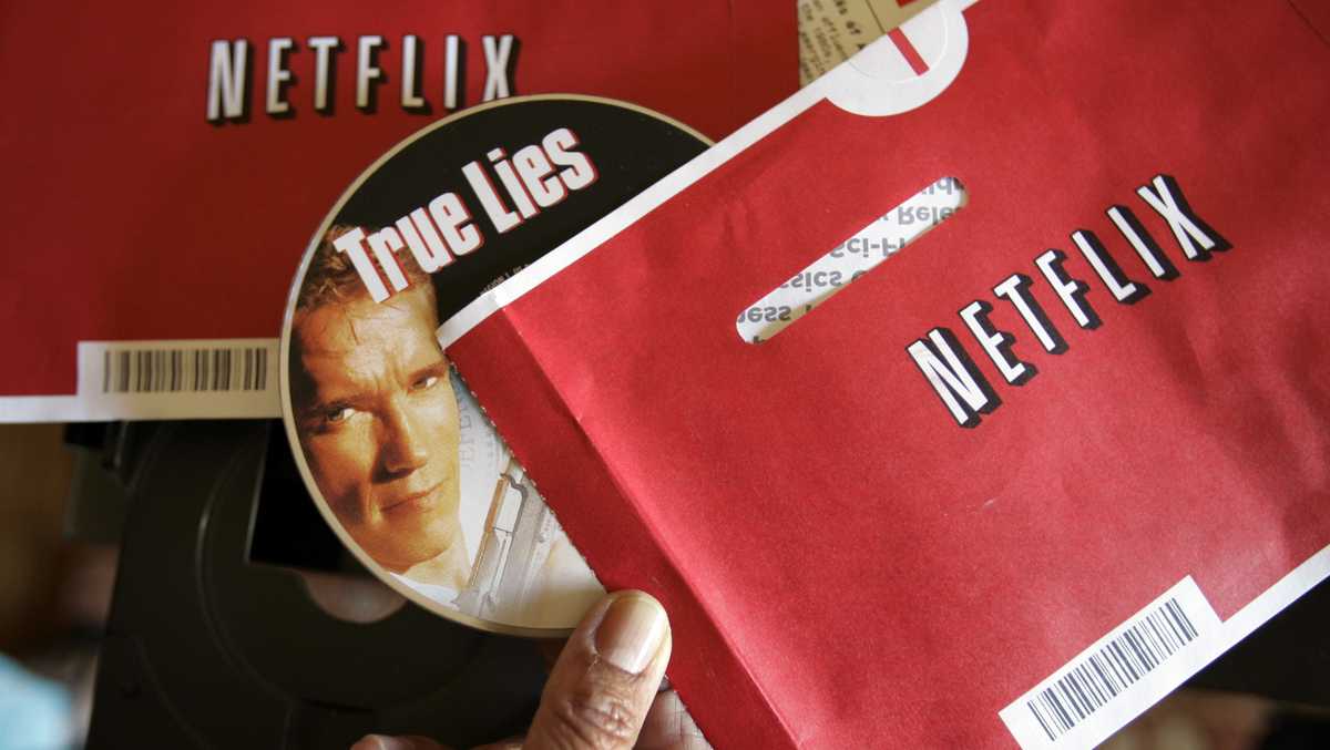 Netflix's DVD-by-mail service bows out as its red-and-white envelopes ...