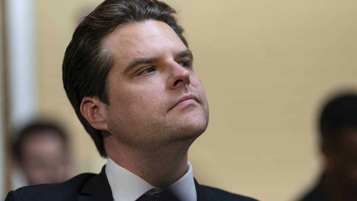 Gaetz says he plans to try to oust McCarthy as speaker