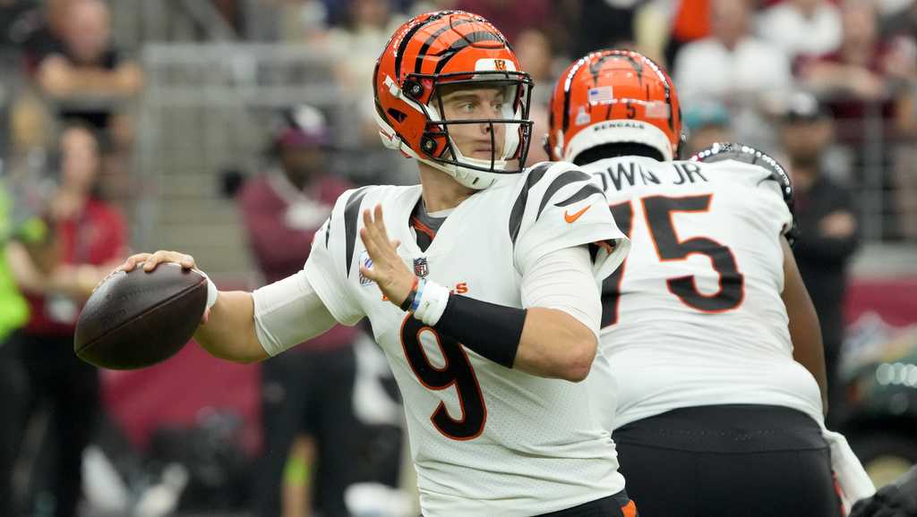 Bengals Qb Joe Burrow Wins Nfls Fedex Air Player Of The Week After