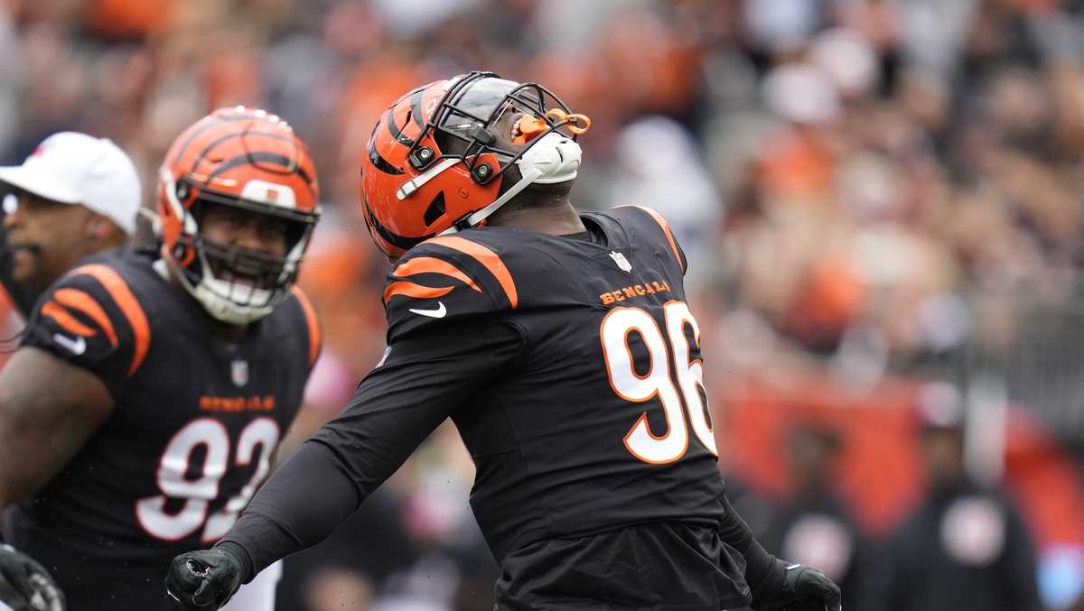 Bengals head into their bye week fresh off a win, one game out of AFC ...