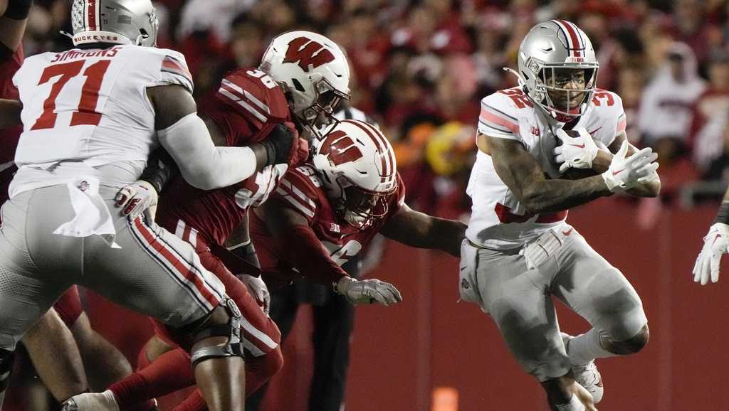 Wisconsin Badgers fall to the Ohio State Buckeyes