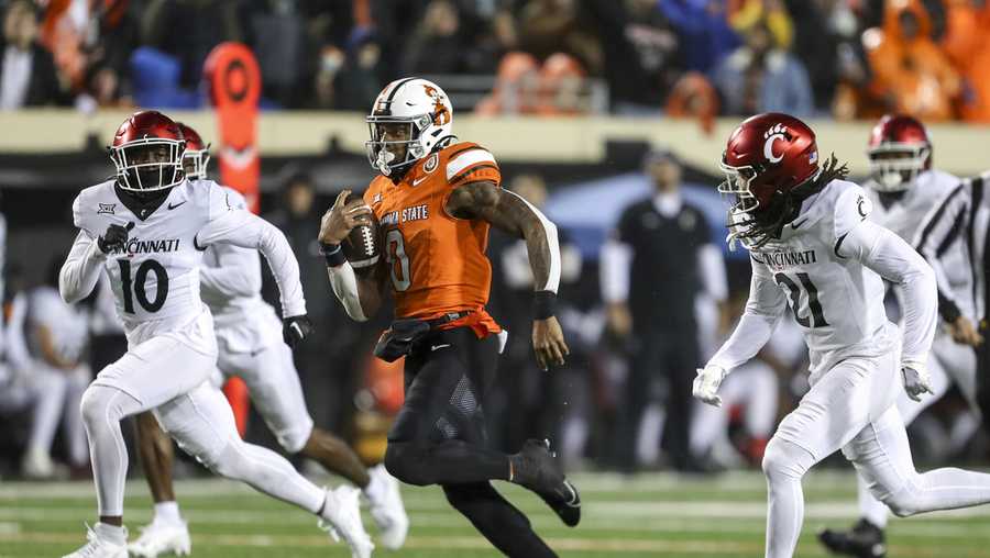 Bearcats surrender 315 rushing yards, fall 45-13 to Oklahoma State
