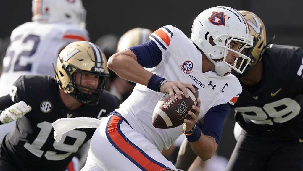 Auburn beats Vanderbilt 31-15