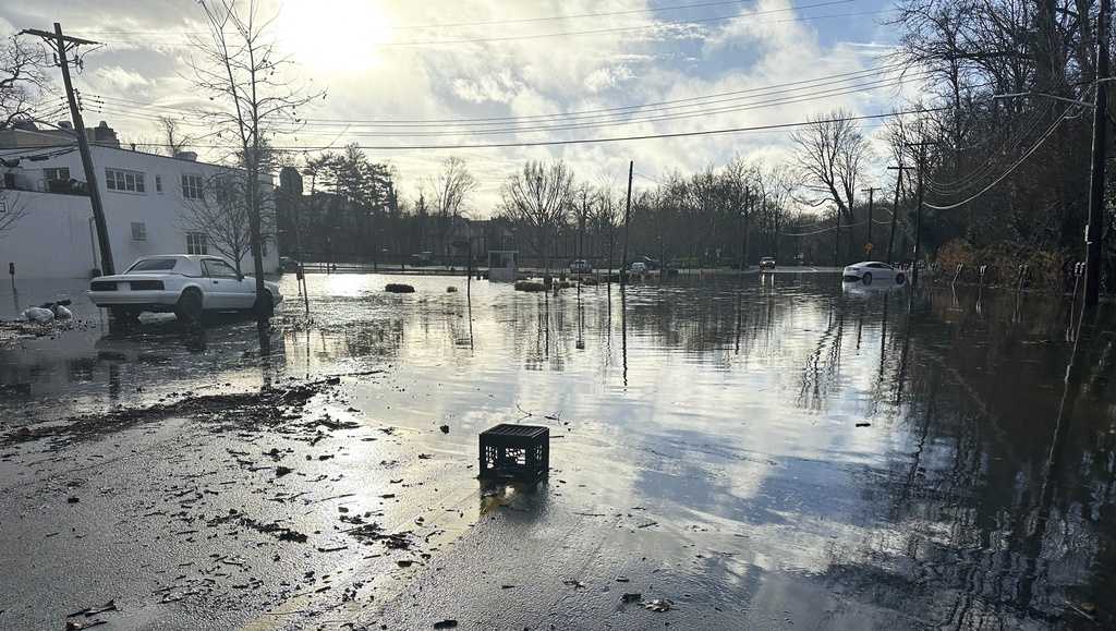 Flood, wind warnings issued as strong storm hits Northeast