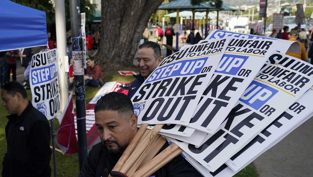 California State University faculty launch weeklong strike across 23 ...