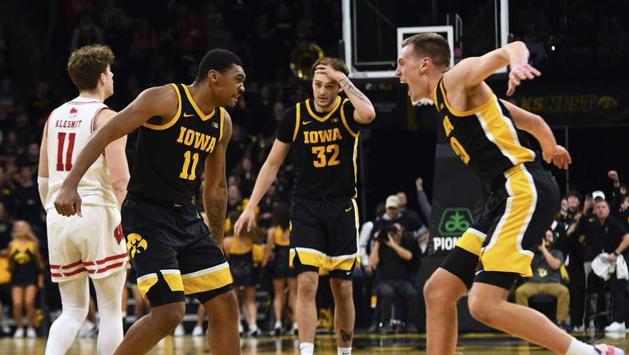 Tony Perkins leads Iowa to win over No. 20 Wisconsin