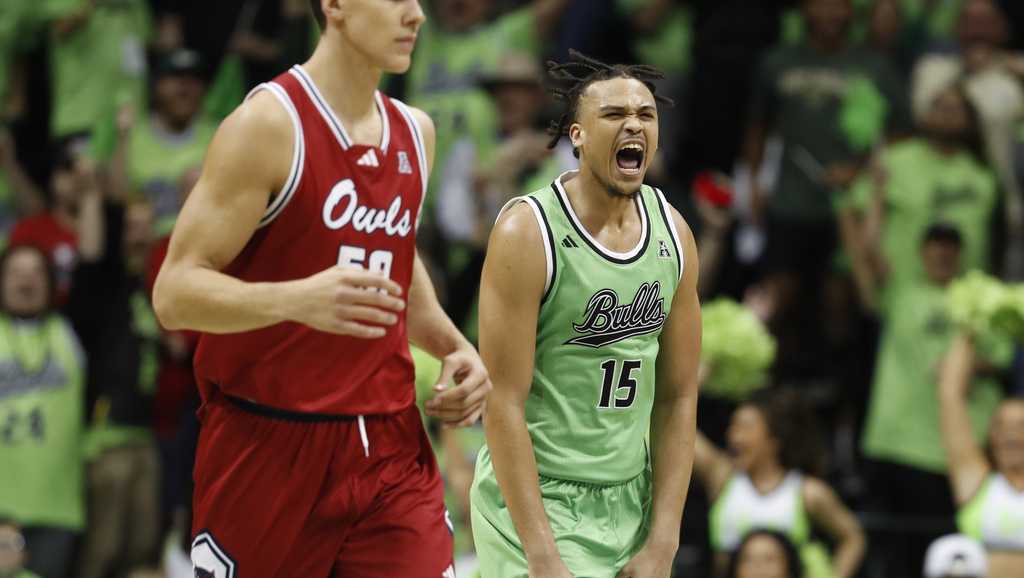 Miguel scores 25 as USF beats No. 24 FAU