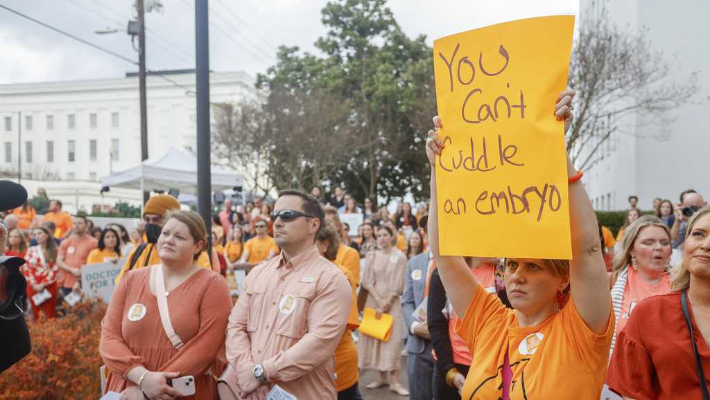 Medical groups urge Alabama Supreme Court to revisit frozen embryo ruling