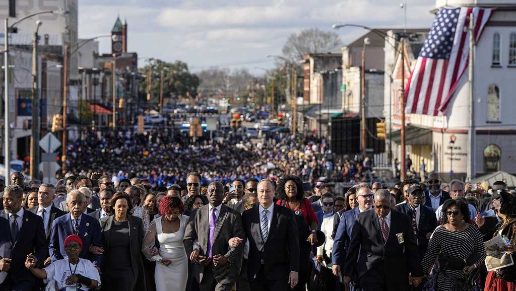 Selma visitors say commemoration has significant meaning.