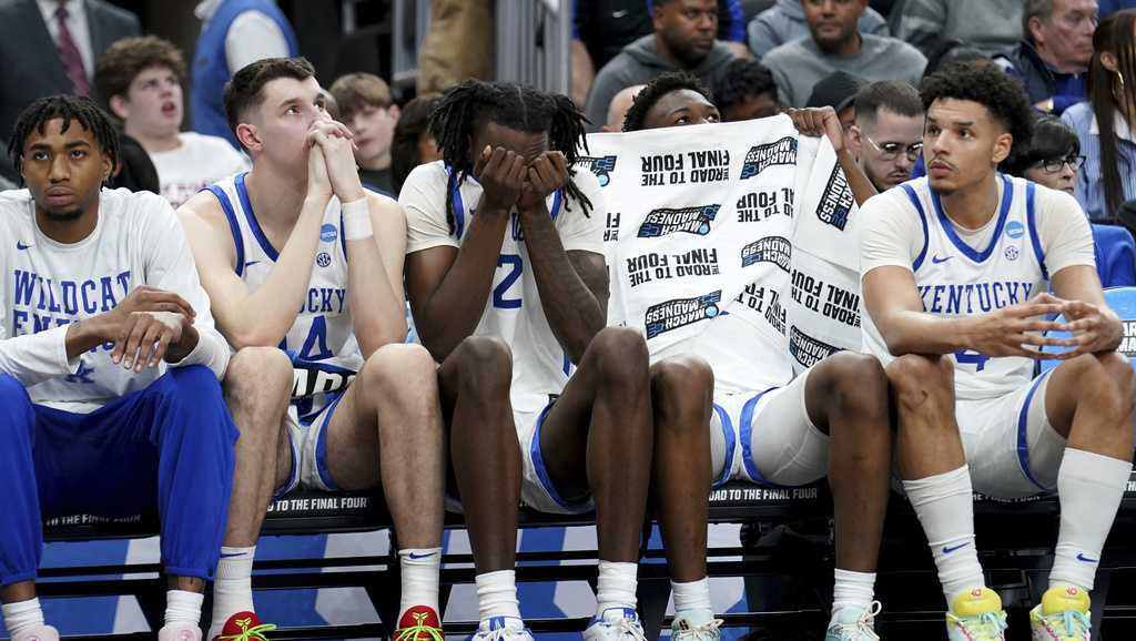 No. 14 Oakland stuns Kentucky, handing Wildcats second Round of 64 loss ...