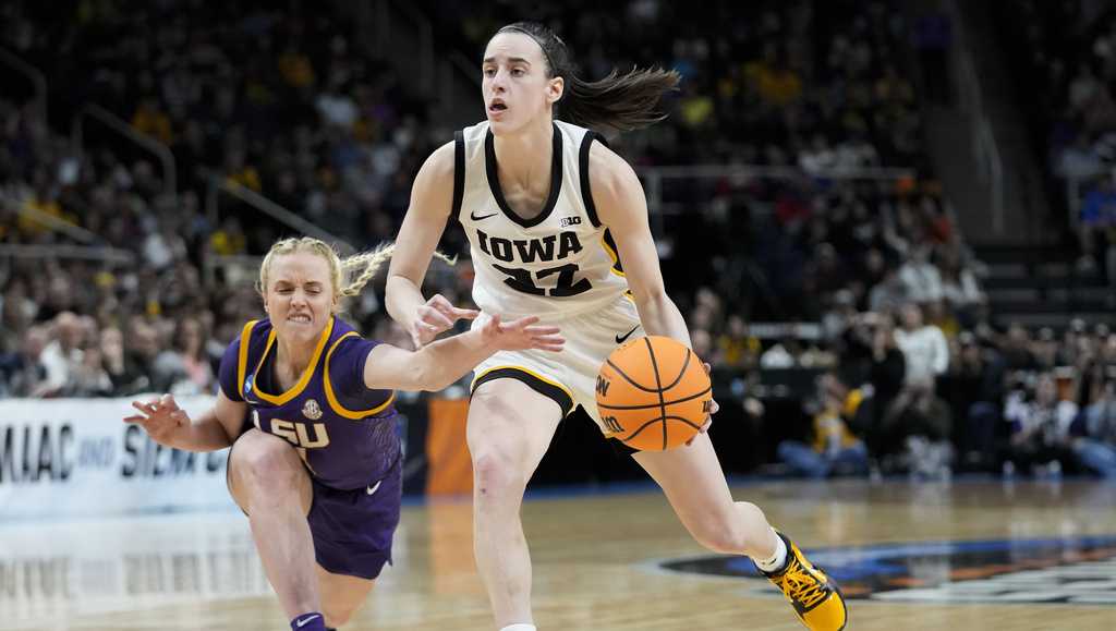 Iowa defeats 2023 champion LSU behind Caitlin Clark's 41 points