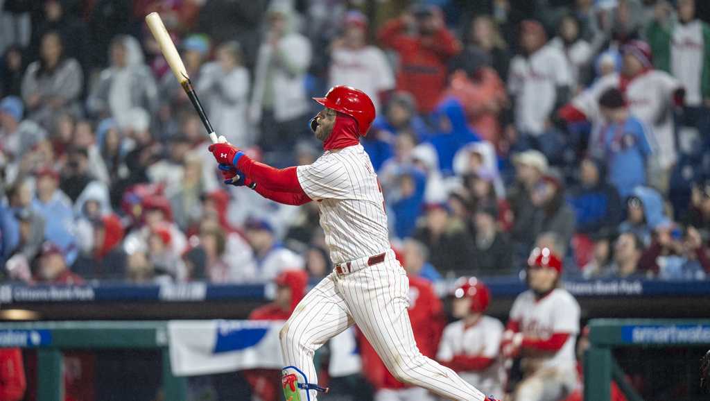 Bryce Harper powers Philadelphia Phillies to 9-4 victory against ...