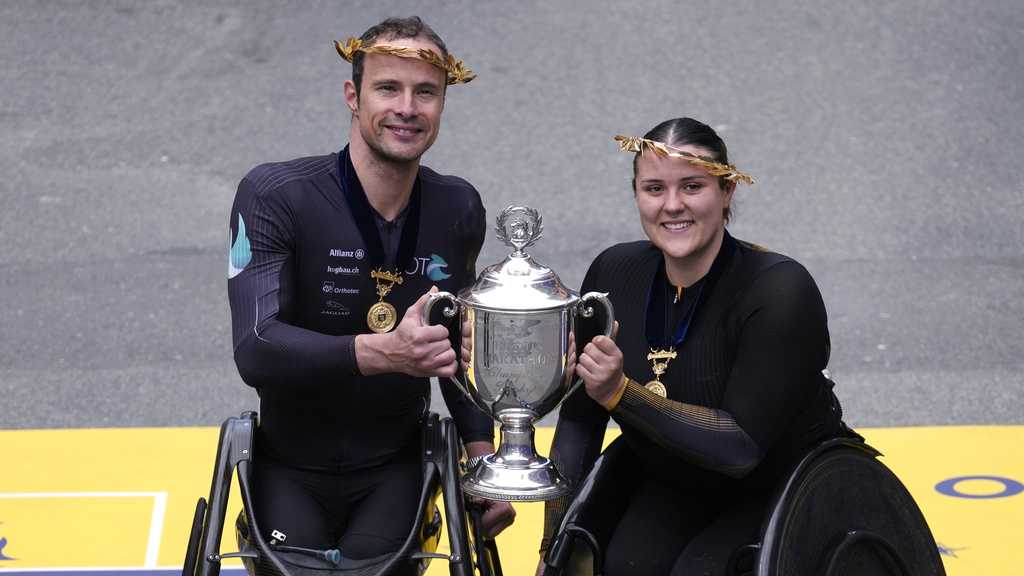 Images: 128th Boston Marathon in photos