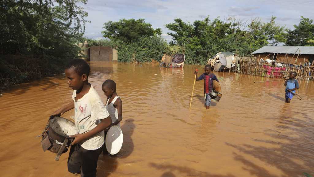 At least 40 killed after dam bursts in Kenya following heavy rain