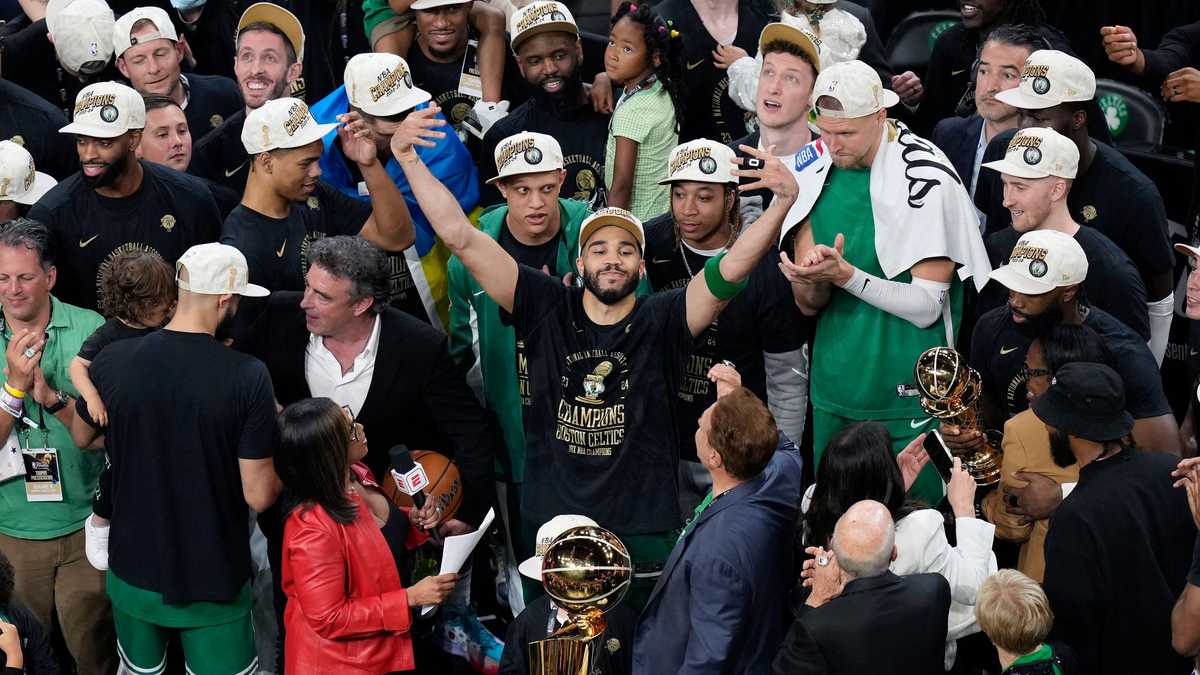 Celtics win NBA record 18th Championship