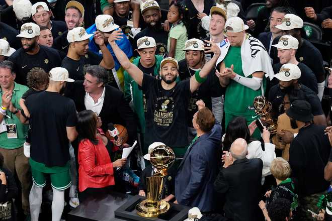 Banner 18! Celtics defeat Mavericks in Game 5 to win NBA Finals