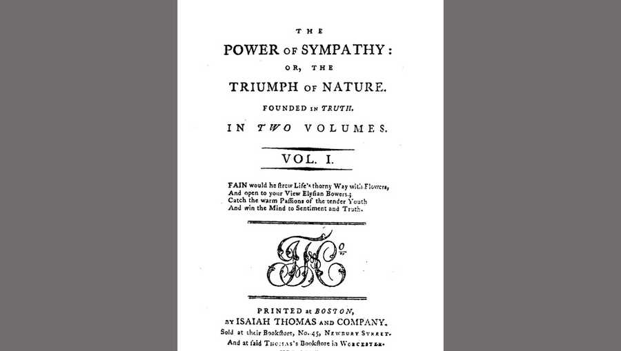 It's considered the first American novel, but this 1789 book isn't ...