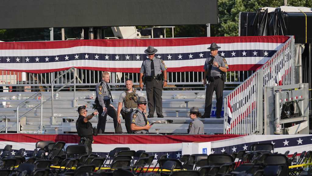 Butler Township official details officers interaction with Trump rally ...