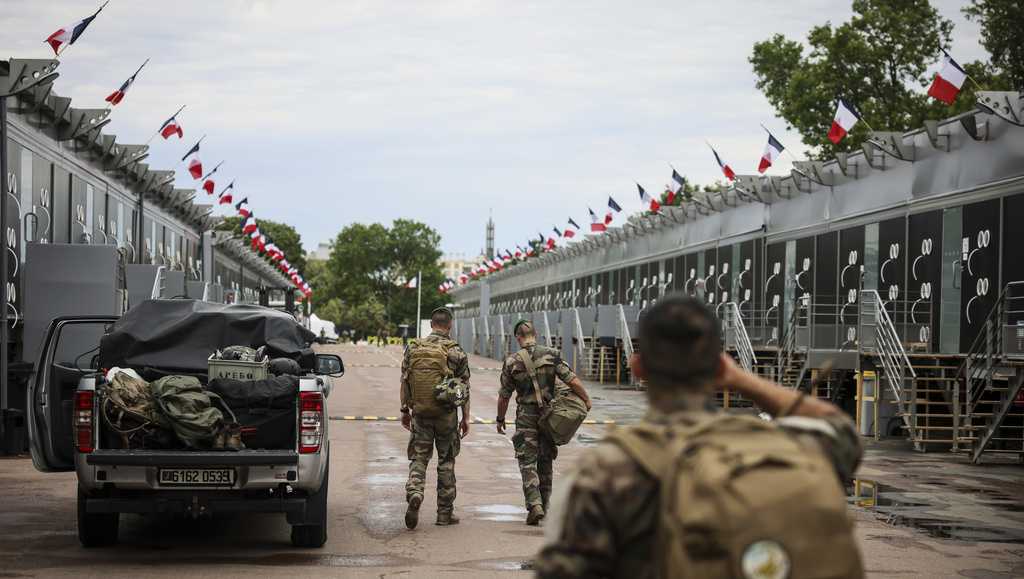 Attacker stabs French soldier patrolling Paris ahead of Olympics