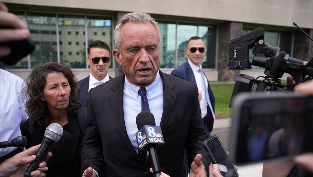 RFK Jr. shows up too late to testify in court against Democrats' ballot ...