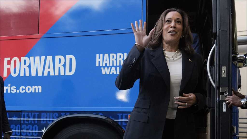 In first interview of presidential campaign, Harris defends shifting ...
