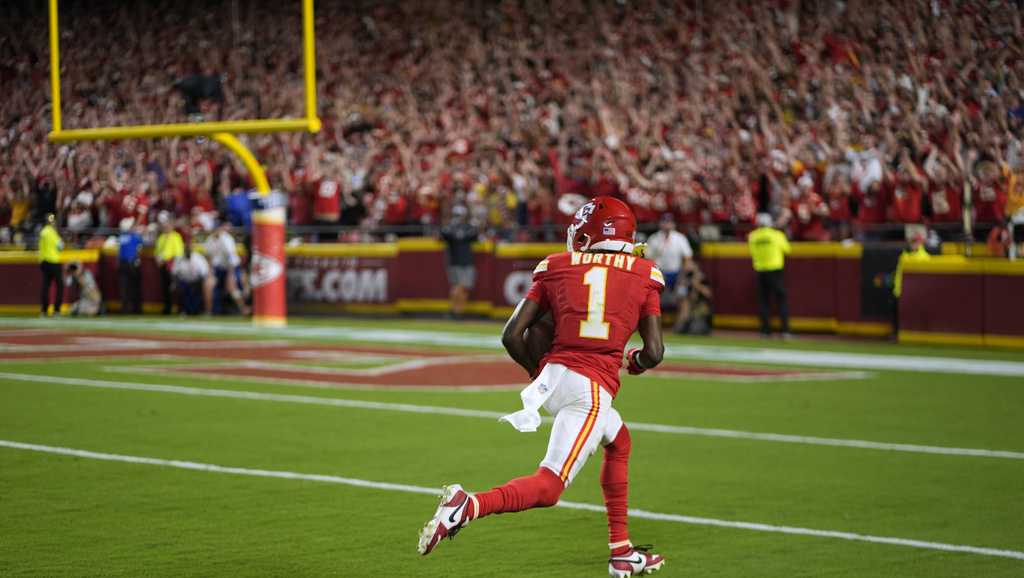 Chiefs confident in rookie Xavier Worthy's development