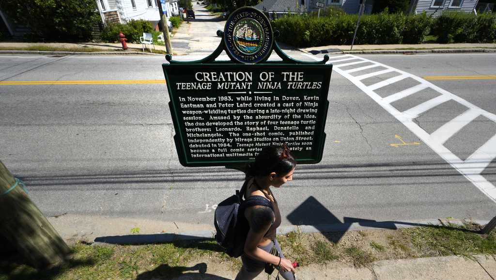 Dover celebrates being birthplace of the Teenage Mutant Ninja Turtles