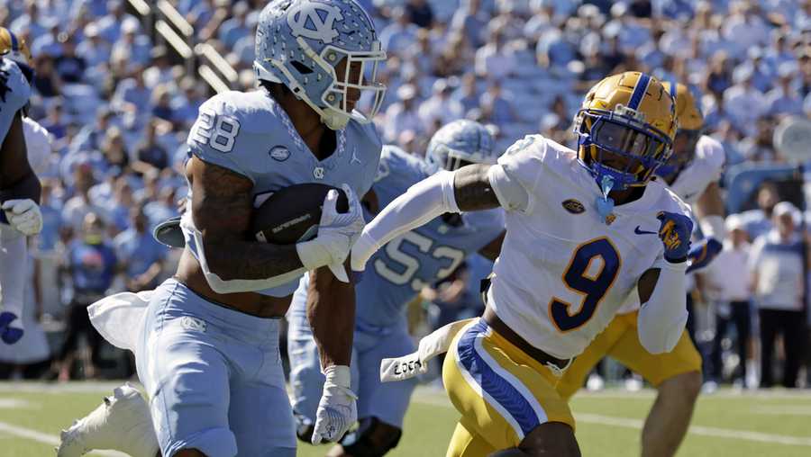 Undefeated Pitt powers past North Carolina