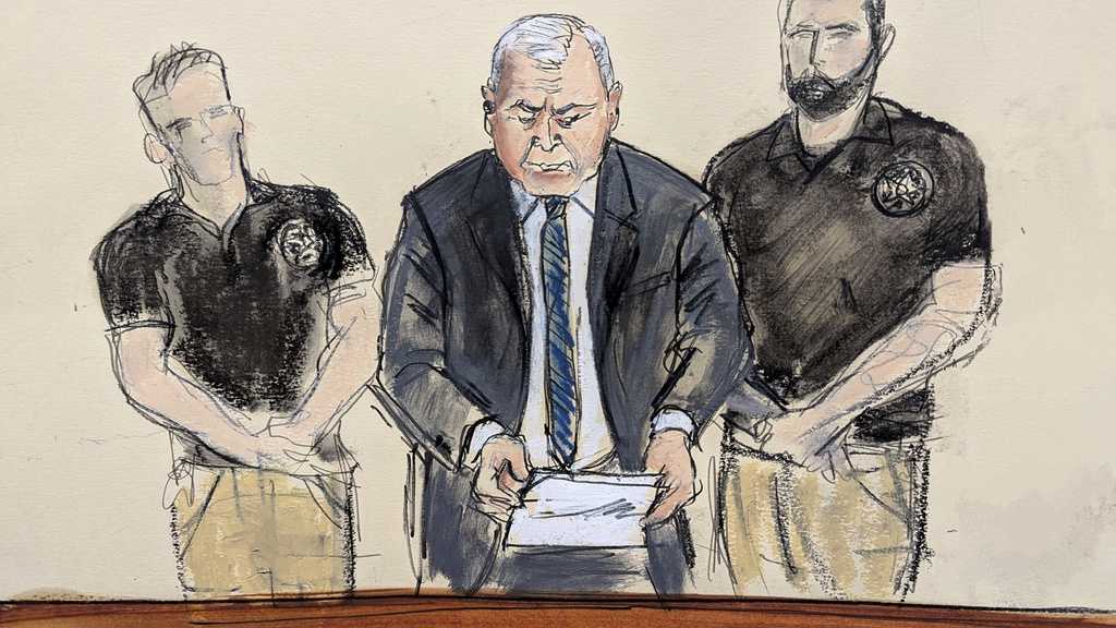 Mexico’s ex-public security chief sentenced in US for taking cartel bribes