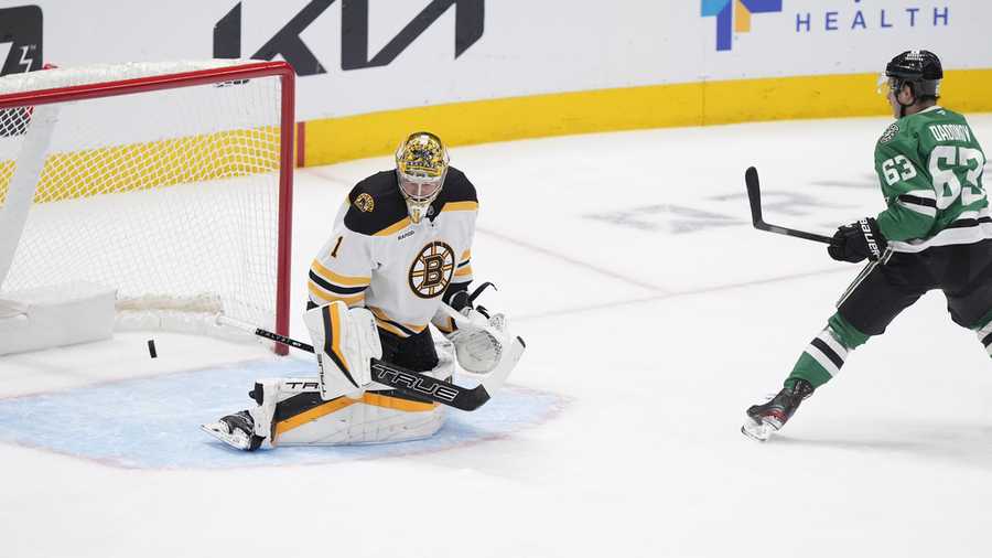 Dadonov scores 2 goals, including a penalty shot, as the Stars beat the ...