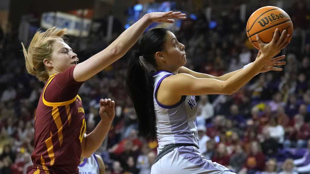 Maya McDermott scores 37 and Northern Iowa beats No. 8 Iowa State 87-75