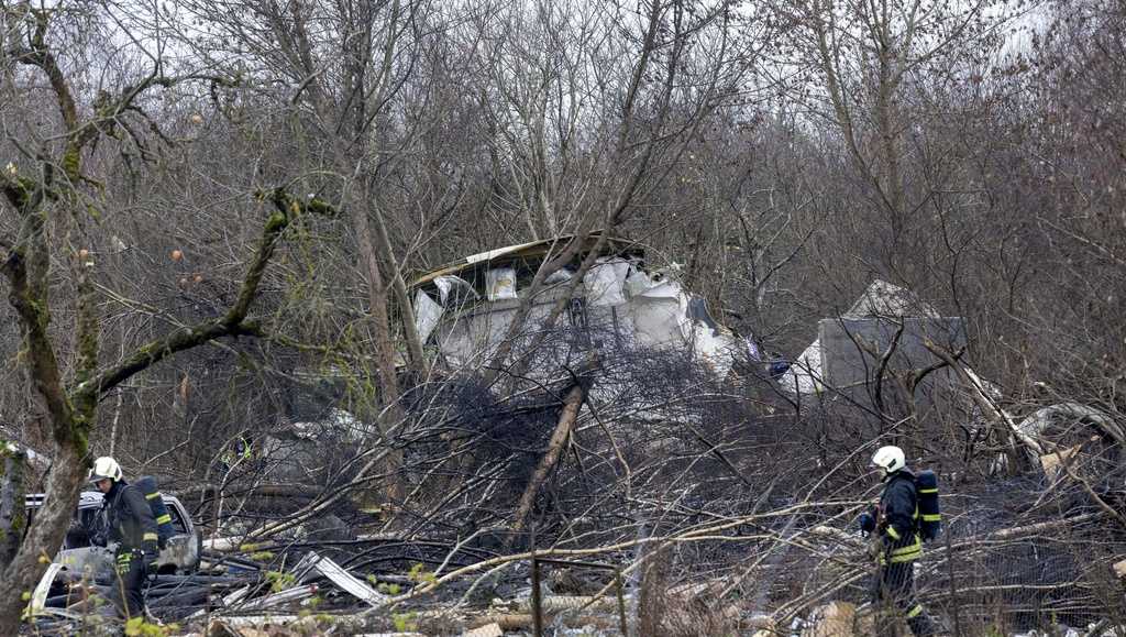 Cargo plane crashes in Lithuania, killing at least 1